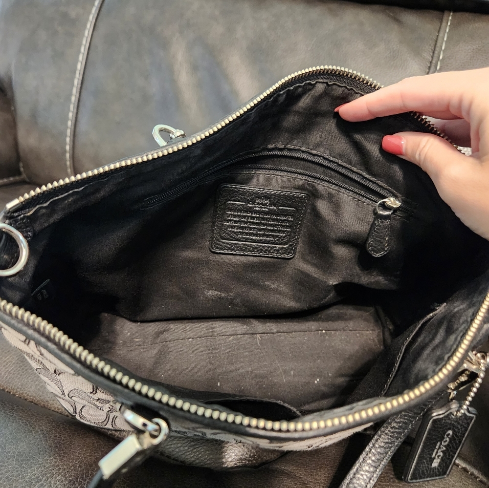 Black Coach Kelsey Satchel - Gem